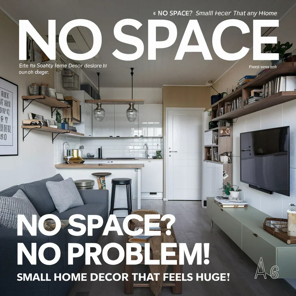 No Space? No Problem! Small Home Decor That Feels Huge! – Fabdivine