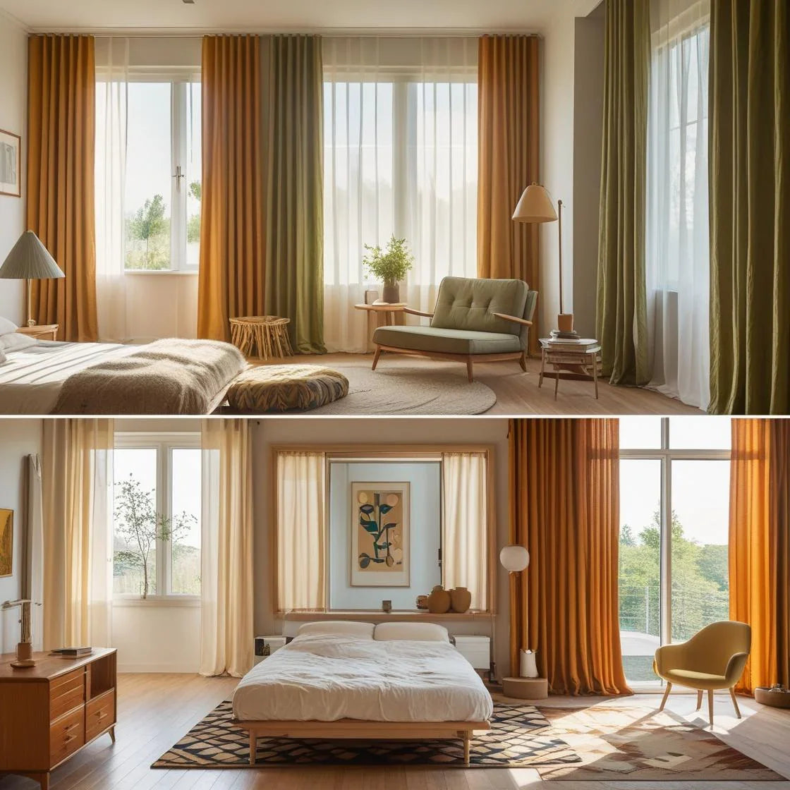 Is Mid-Century Modern the 2025 Curtain Trend You Need? – Fabdivine