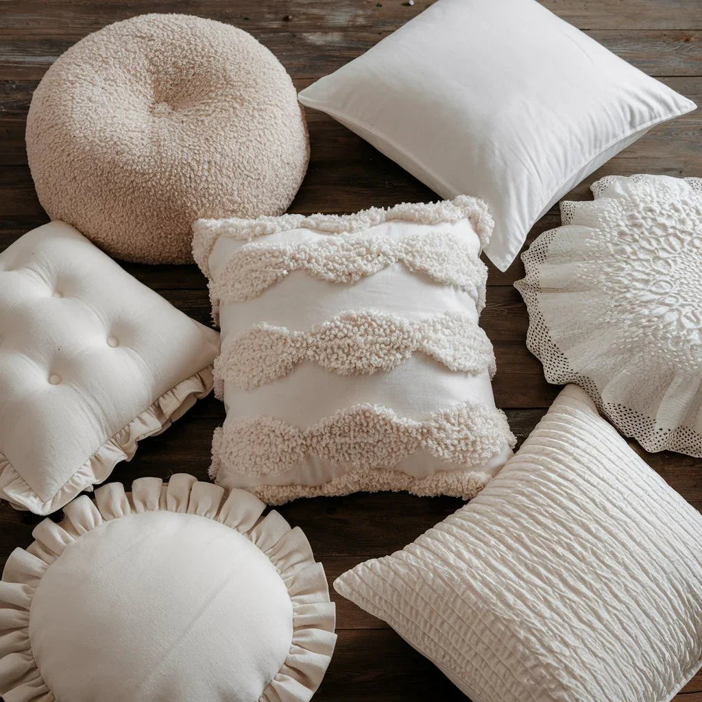 7 Stylish White Cushion Covers That Brighten Up Any Space – Fabdivine