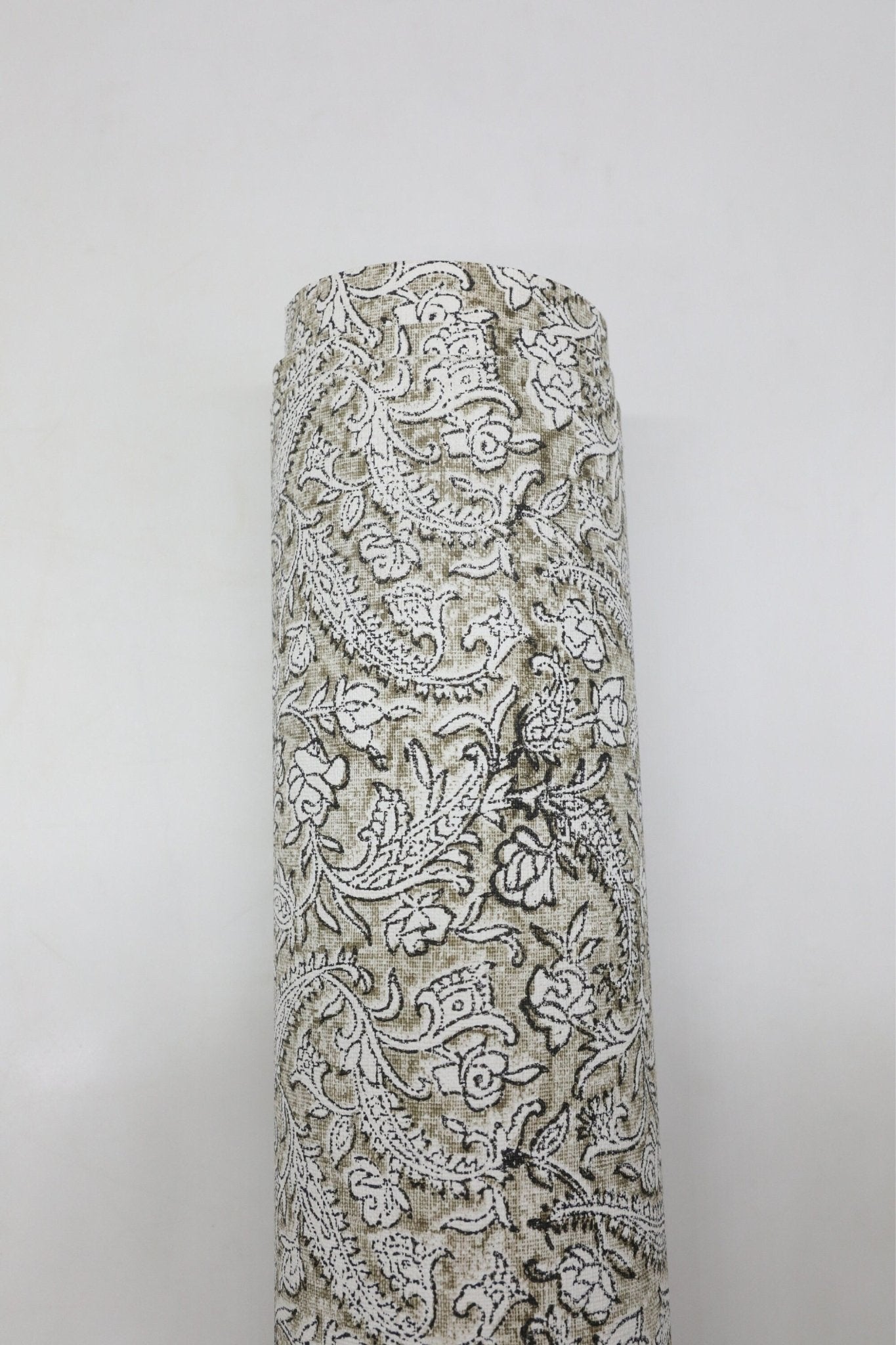 BLACK FOREST BLOCK PRINT WALLPAPER