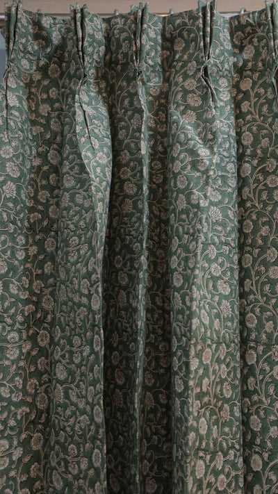 Handmade Block Print Curtains - Unique Designs - FABDIVINE
