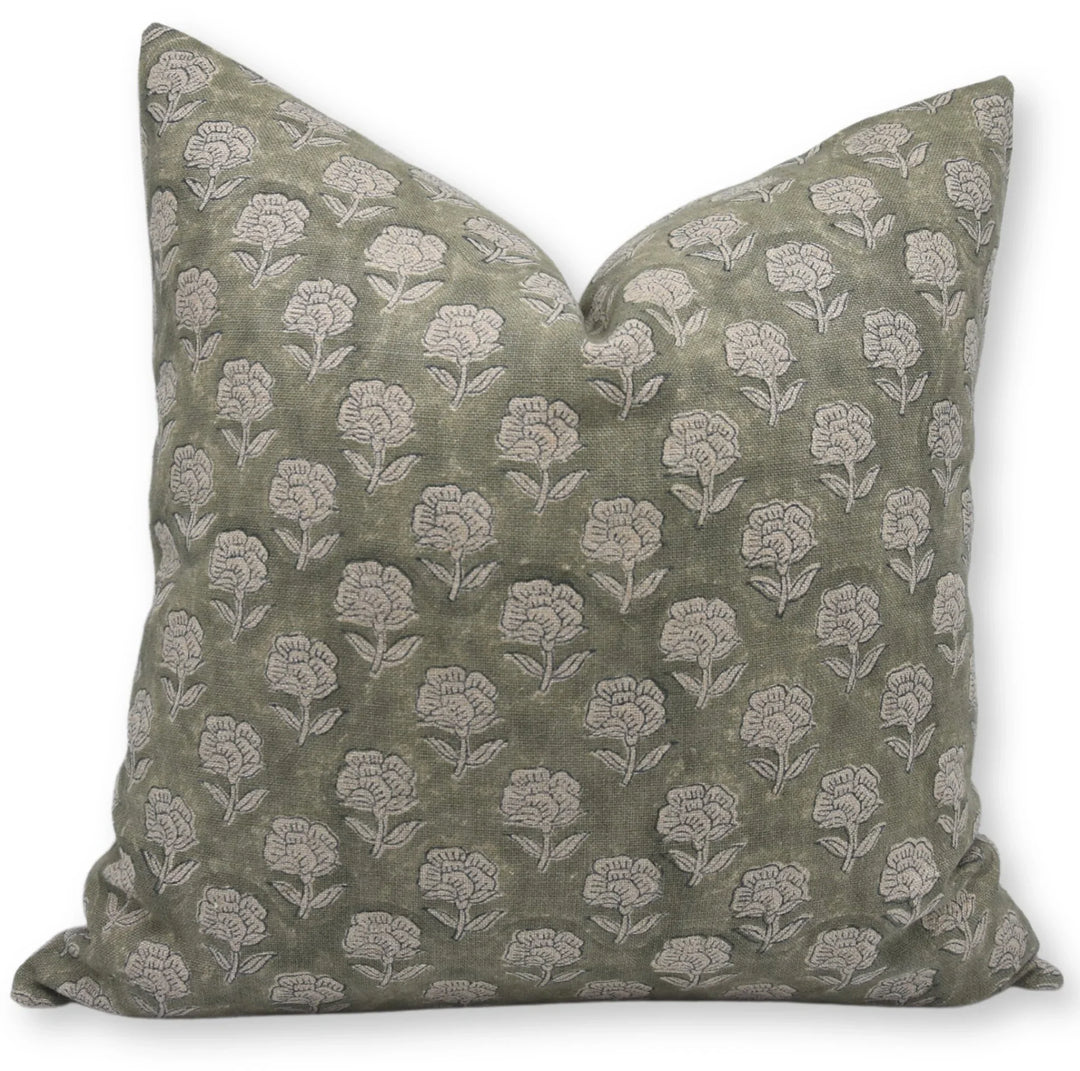 Throw Pillow Cover –Designer Collection of Hand Block Print thick/heavy ...